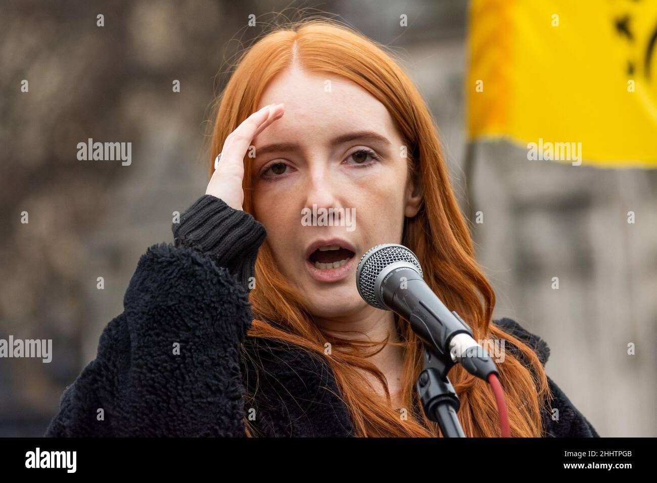 Patsy stevenson speaking hi-res stock photography and images - Alamy