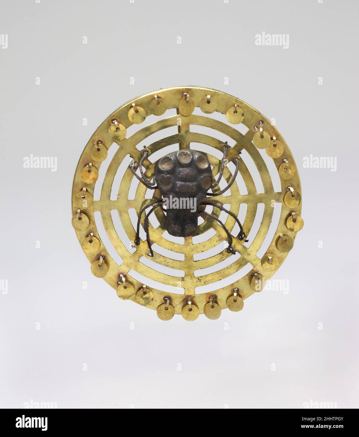 Earflare Frontal, Spider 6th–7th century Moche (Loma Negra). Earflare ...