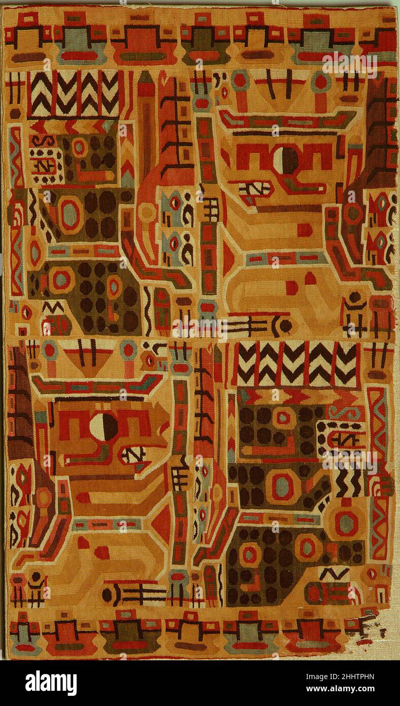 Tunic Fragment 7th–9th century Wari Wari tunics are among the most ...