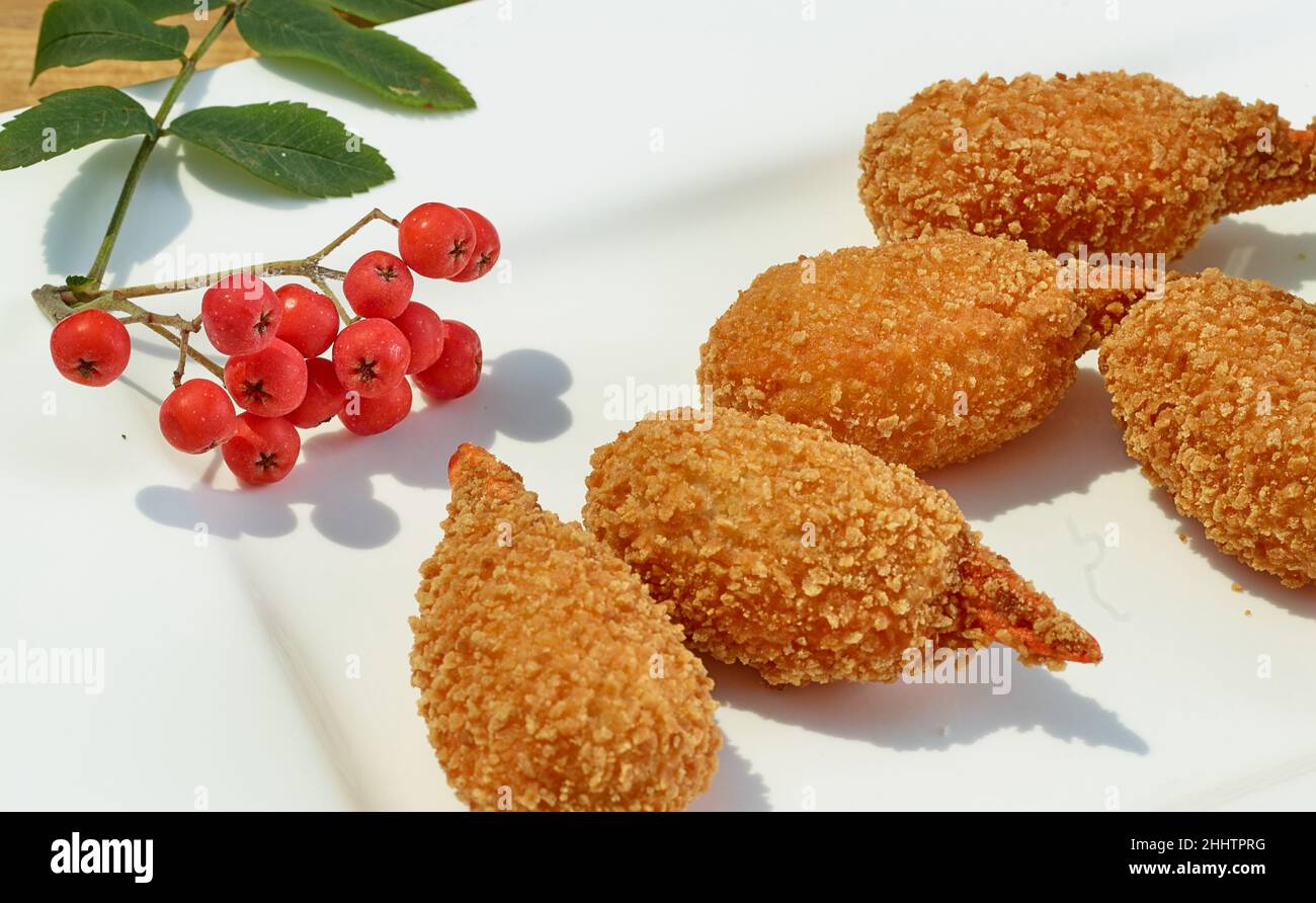 Fried crab sticks hi-res stock photography and images - Alamy