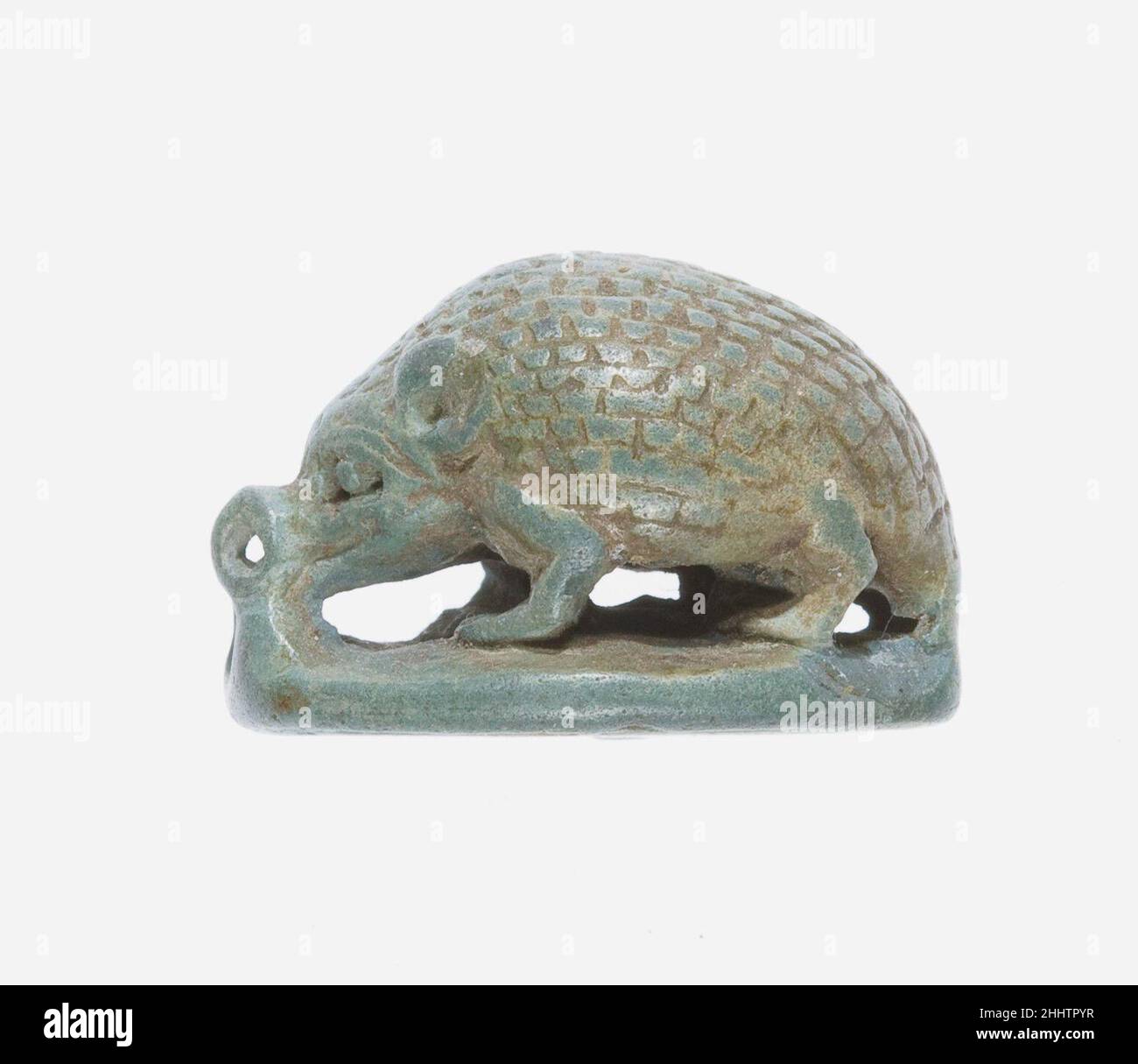 Seal amulet in the shape of hedgehog 664–332 B.C. Late Period. Seal ...