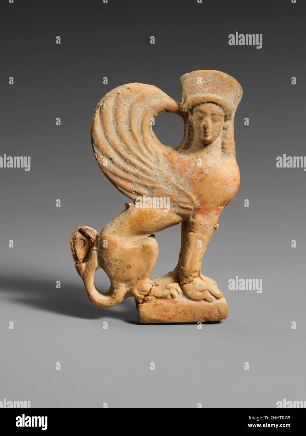 Terracotta relief of a sphinx 1st half of 5th century B.C. Greek ...