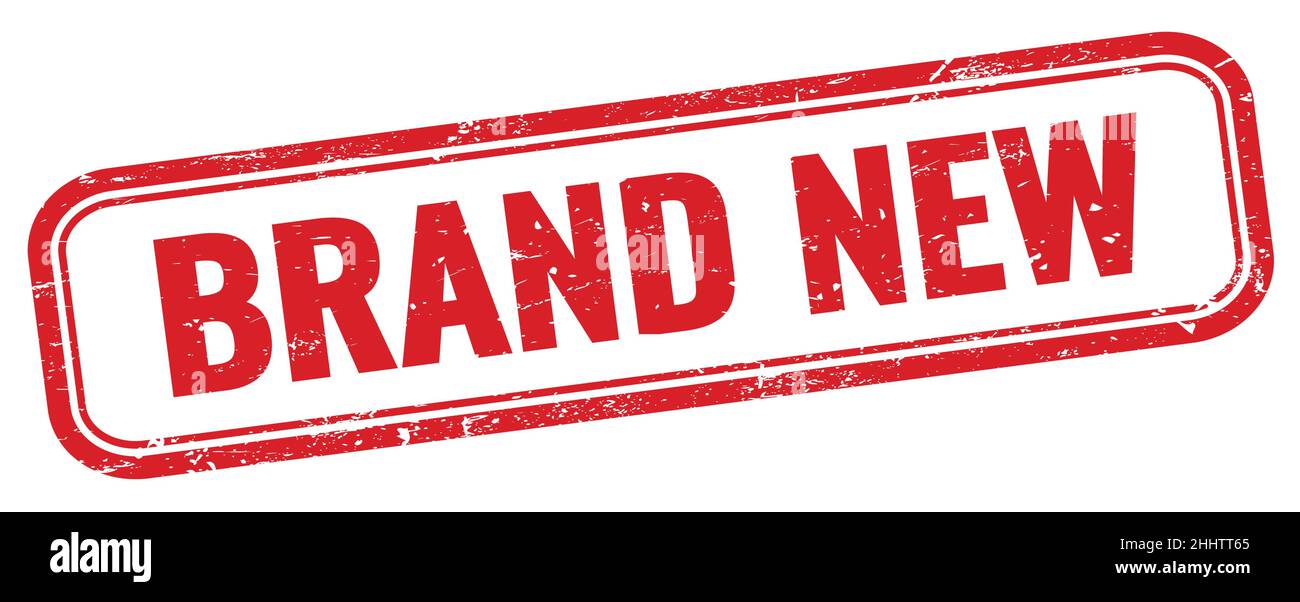 Brand new text hi-res stock photography and images - Alamy