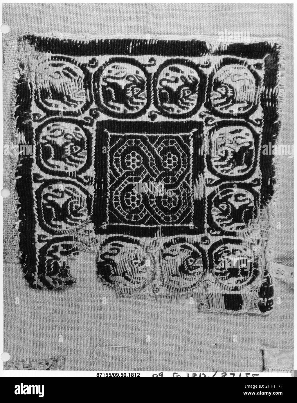 Tapestry square Black and White Stock Photos & Images - Alamy