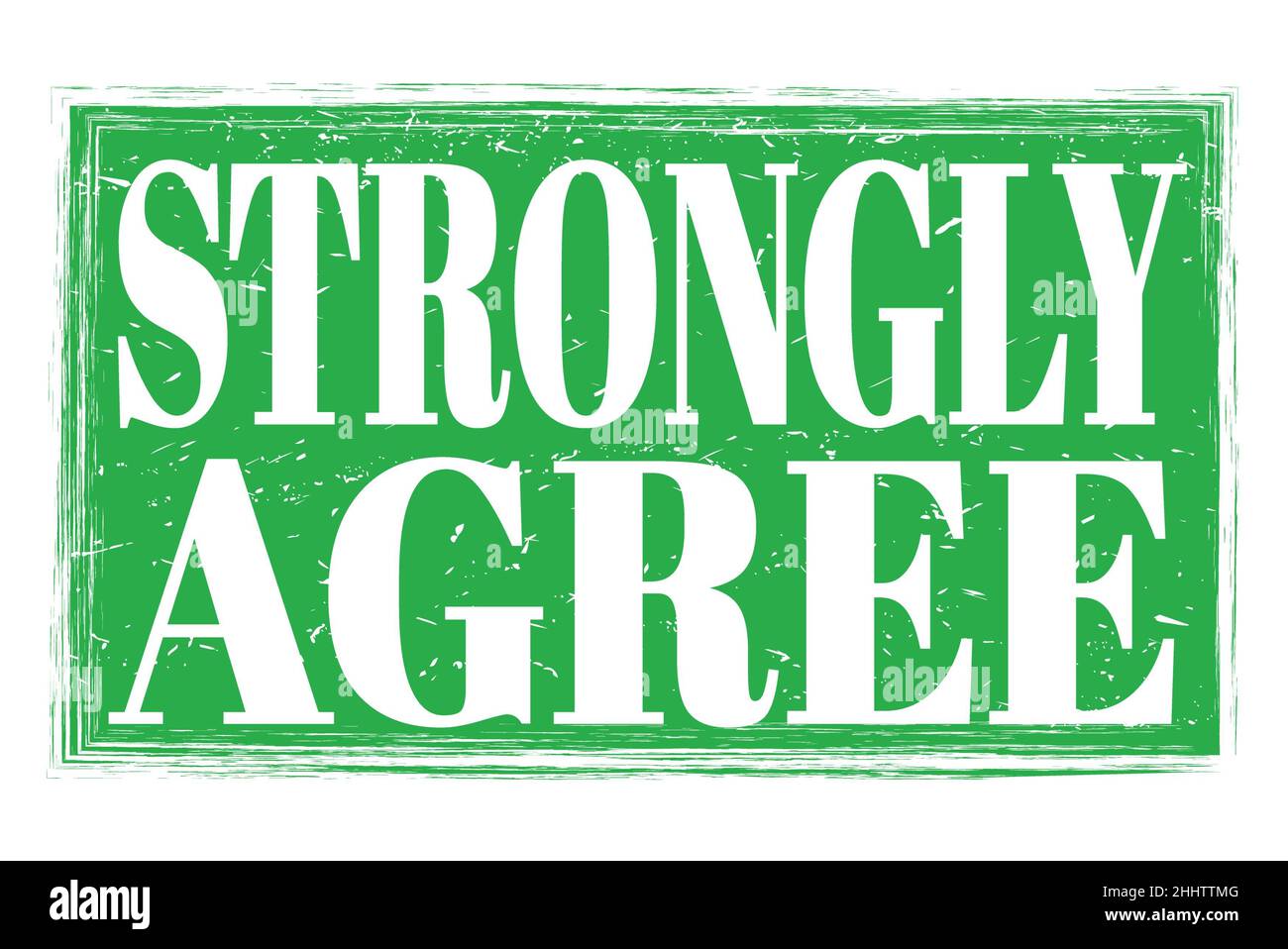 Strongly agree stamp hi-res stock photography and images - Alamy