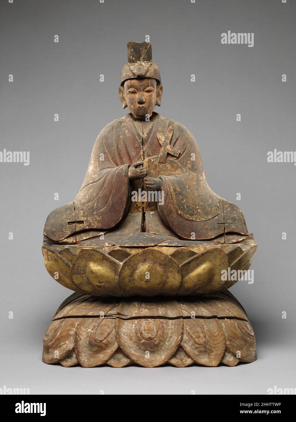 Hōnen 18th–early 19th century Japan Sitting upon a lotus pedestal is an ...