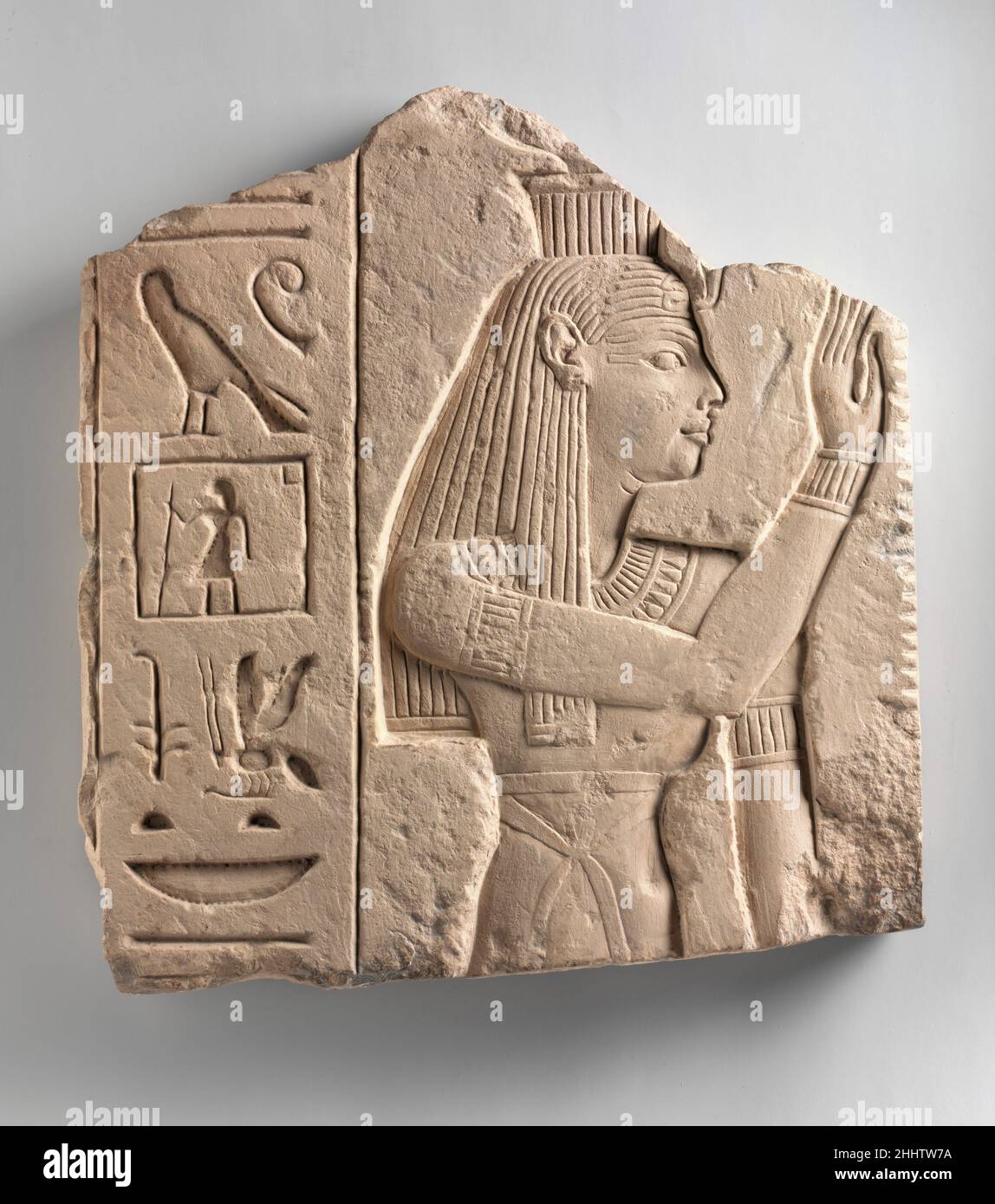 Relief of a goddess offering a palm rib ca. 825–773 B.C. Third ...