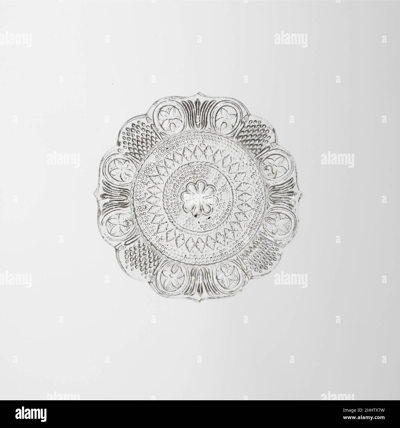 Cup Plate before 1830 American. Cup Plate 2937 Stock Photo - Alamy
