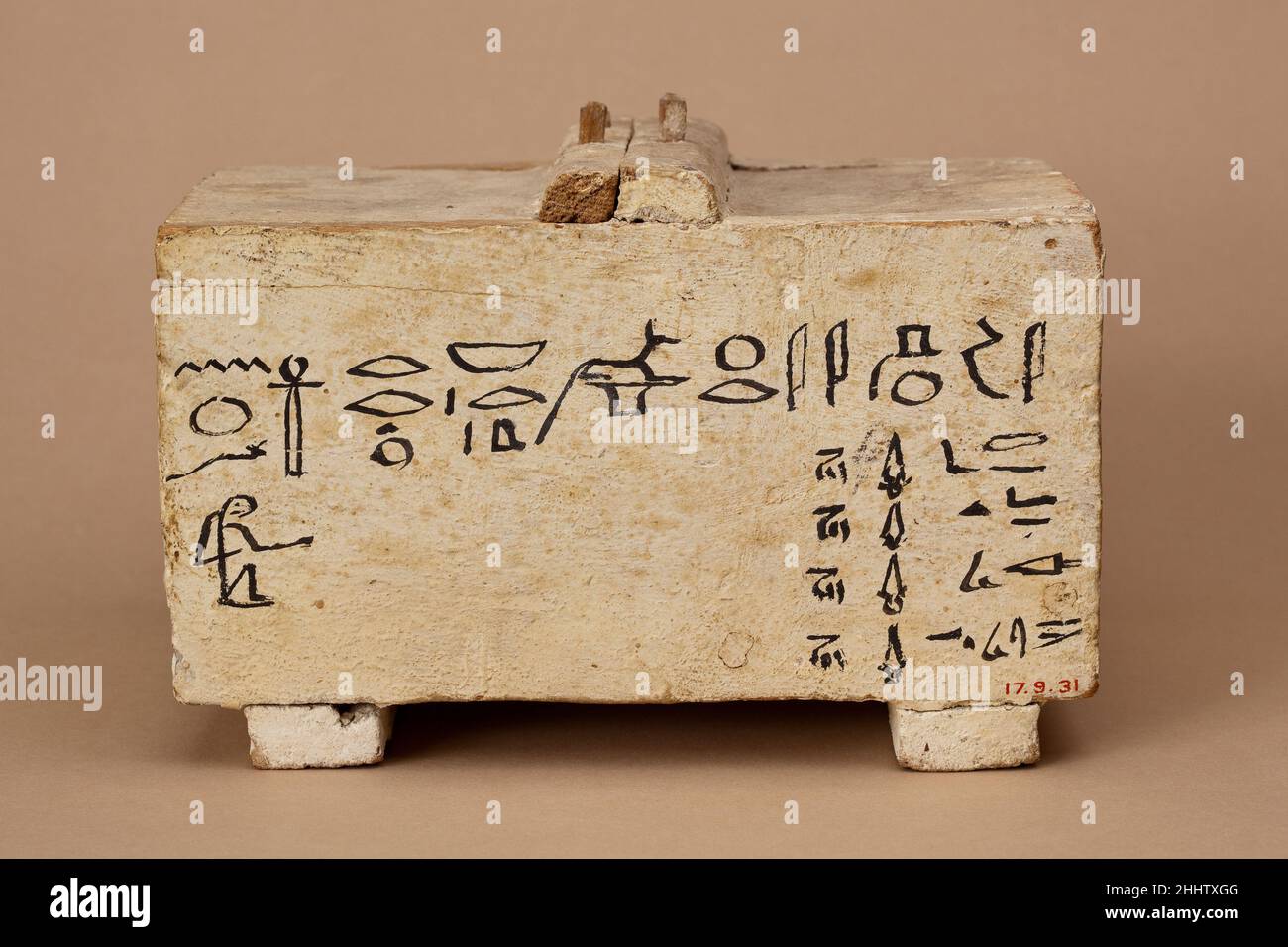 Carpenter's chest of Ankhef ca. 1981–1802 B.C. Middle Kingdom The ...