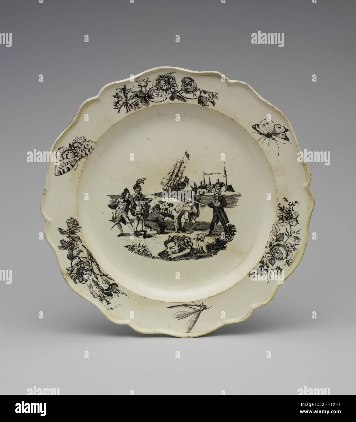 Plate 1778 British. Plate 6011 Stock Photo - Alamy