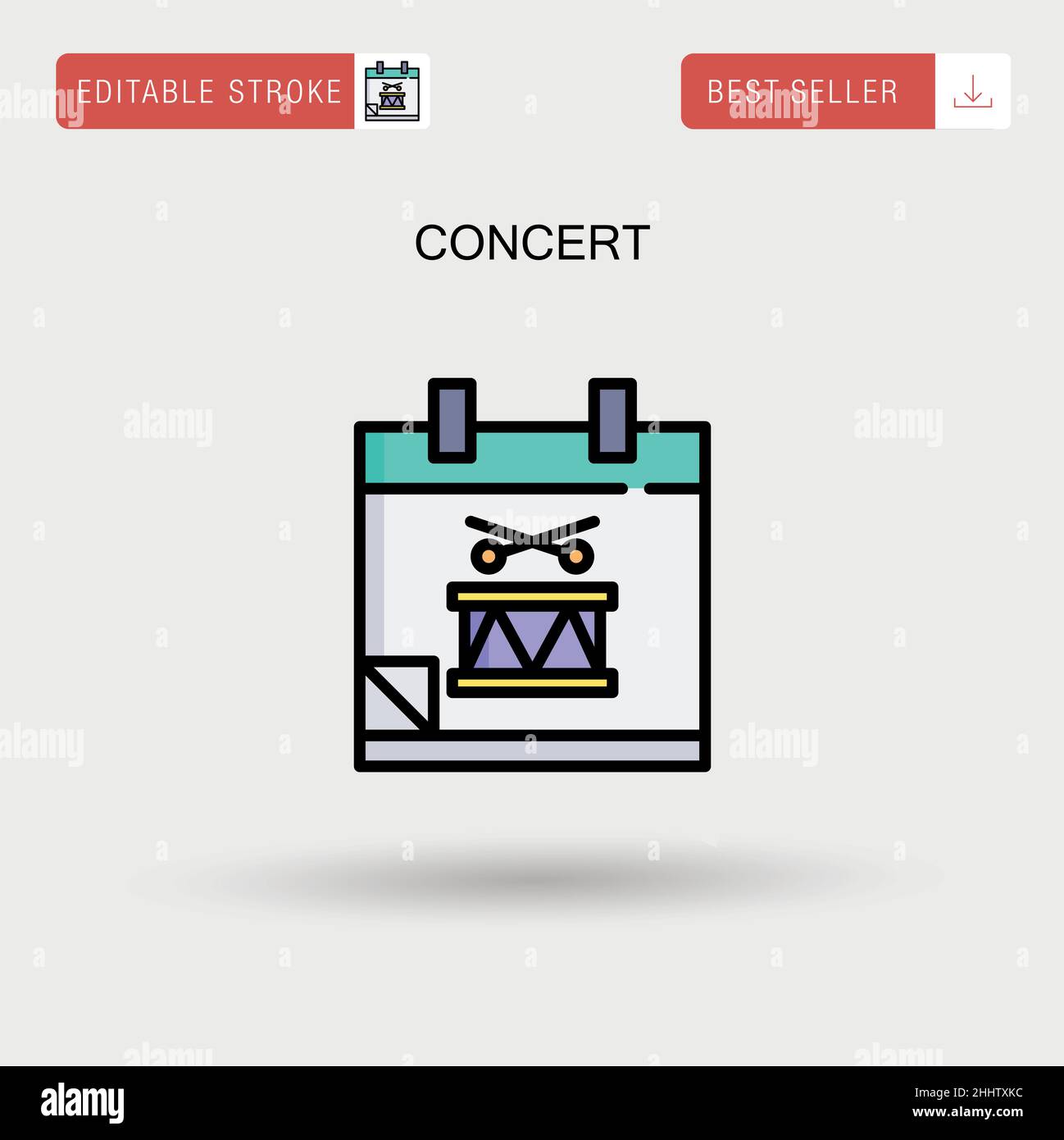 Night concert audience Stock Vector Images - Alamy
