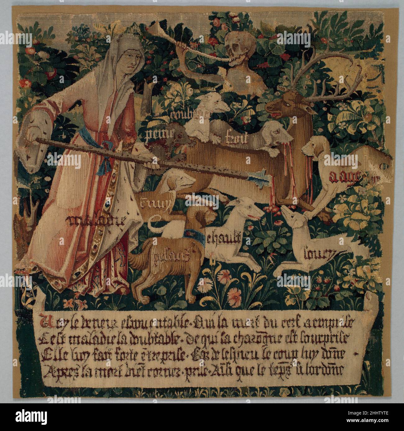 Sickness Spears the Stag and Death Sounds His Horn (from The Hunt of ...