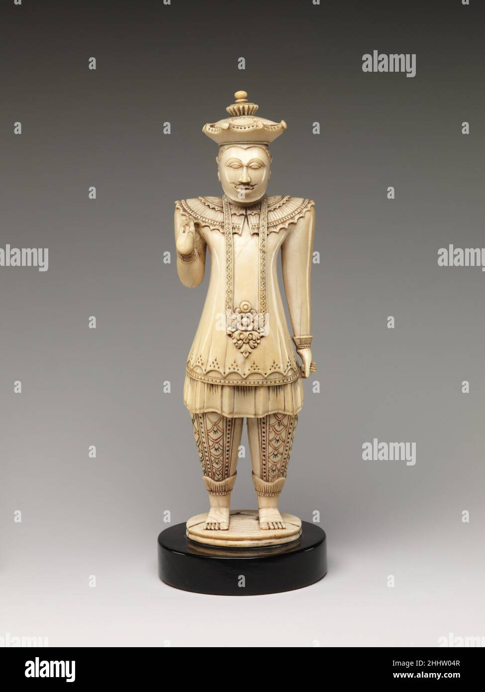 Portrait of the Sinhalese King Sri Vikrama Raja Sinha (r. 1798–1815 ...