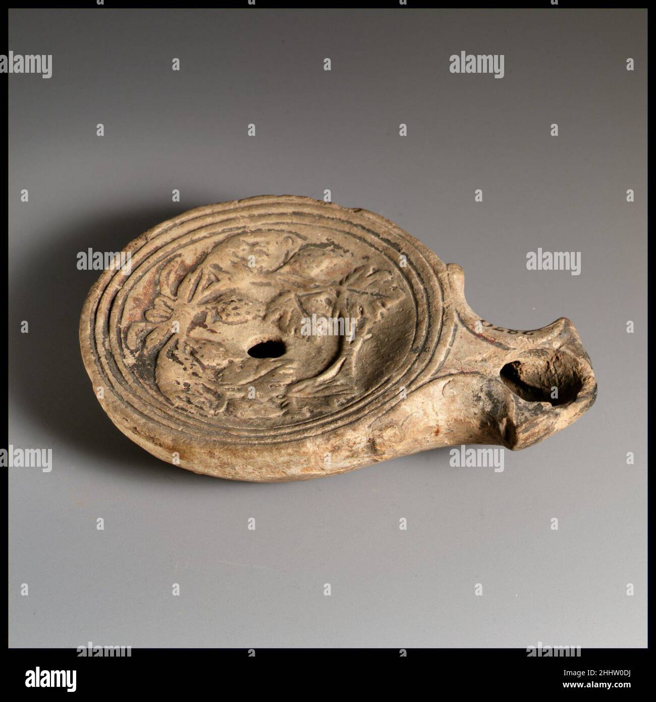 Terracotta oil lamp 1st half of 1st century A.D. Roman, Cypriot ...