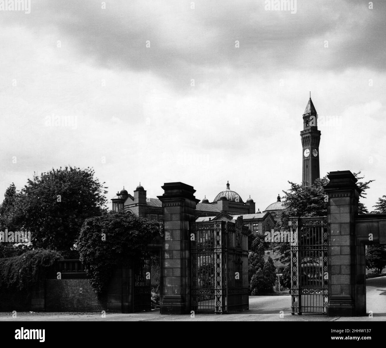 University of Birmingham, West Midlands, Circa 1950 Stock Photo - Alamy