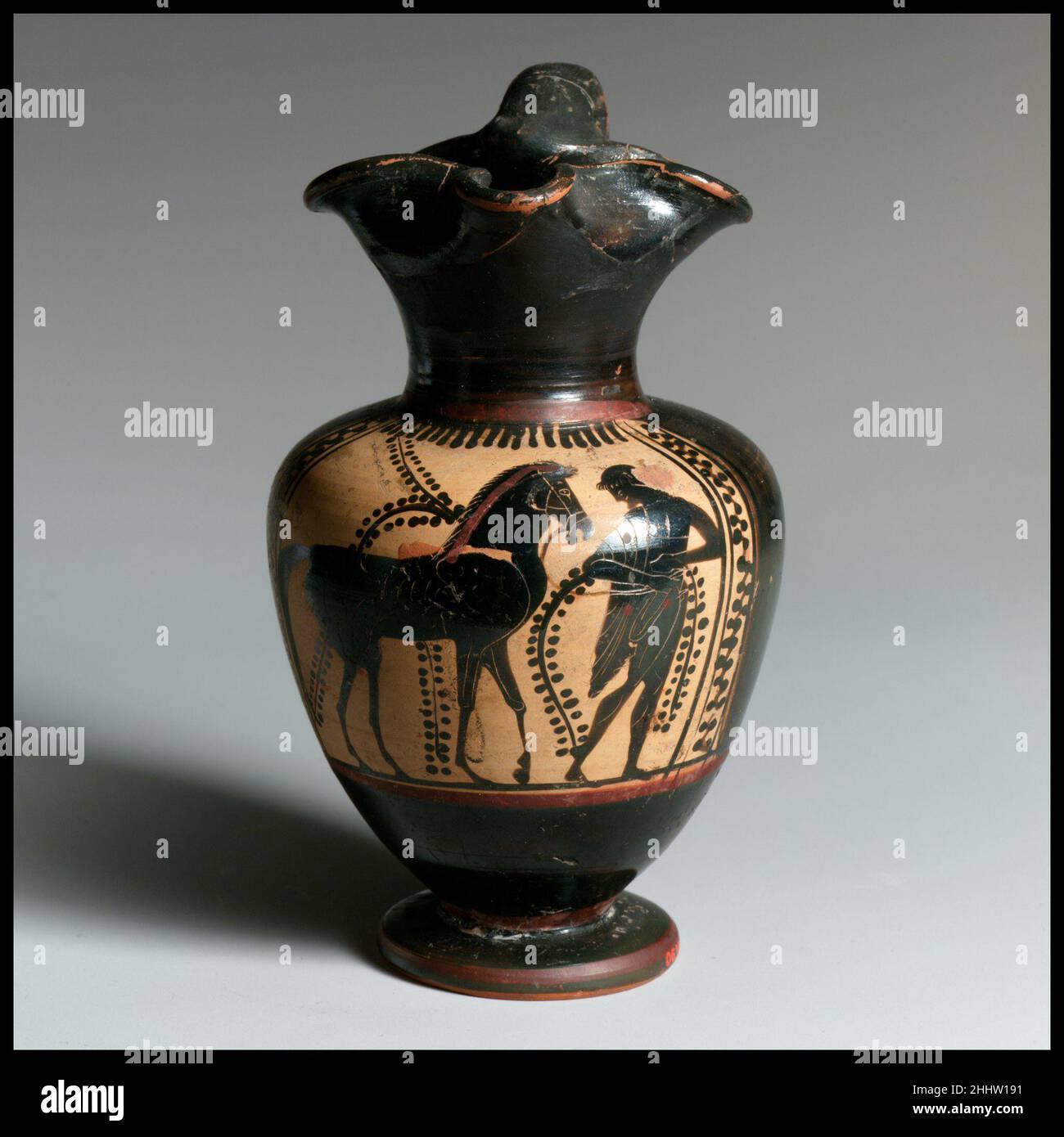 Oinochoe 1st quarter of 5th century B.C. Attributed to the Workshop of ...