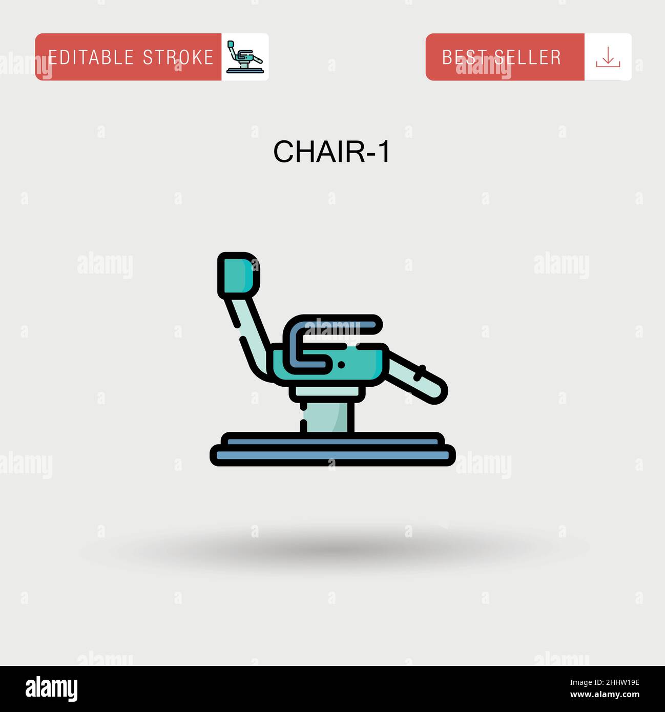 Empty office interior one person Stock Vector Images - Alamy