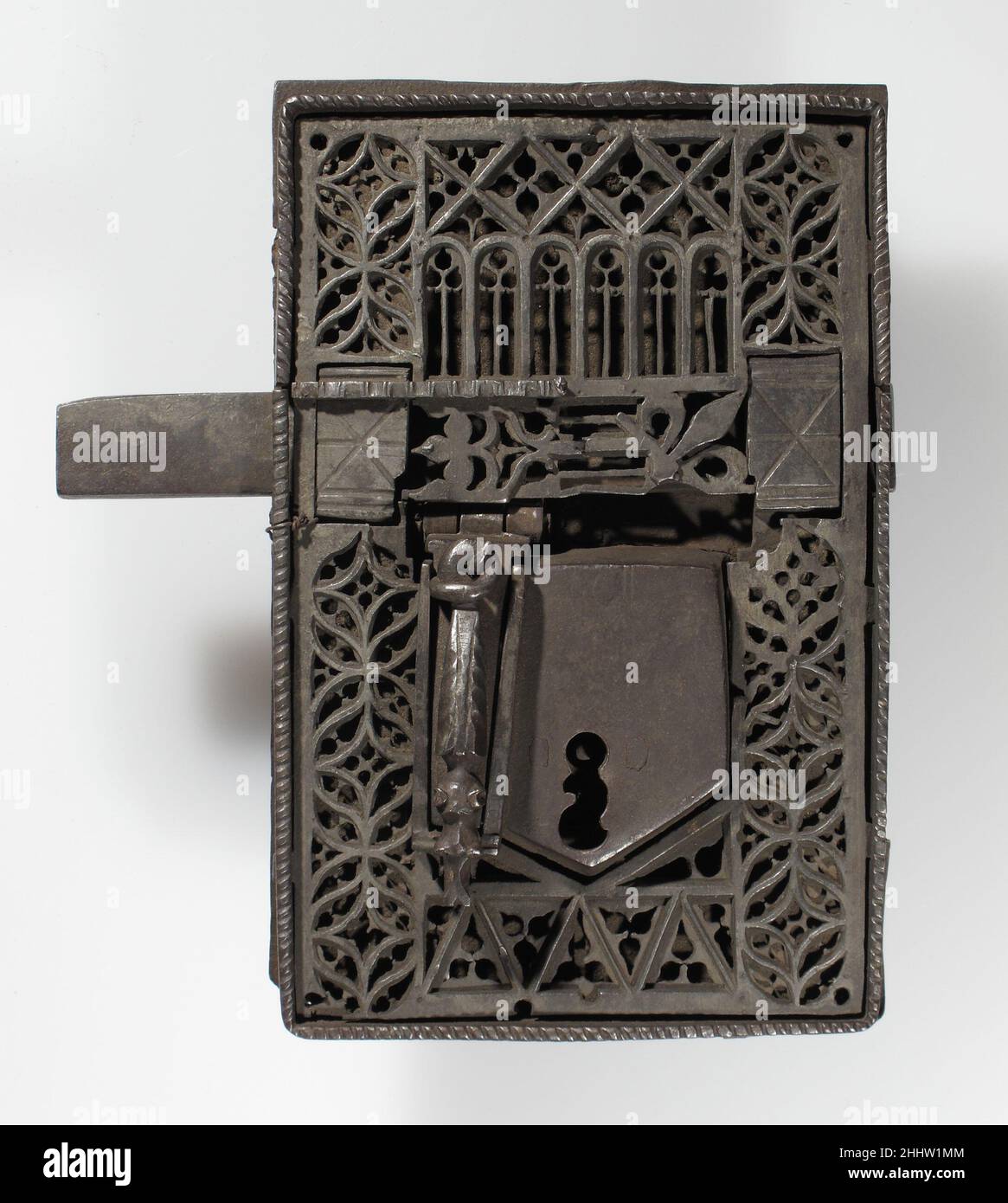 Lock 15th–16th century European The decoration of Gothic iron locks and ...