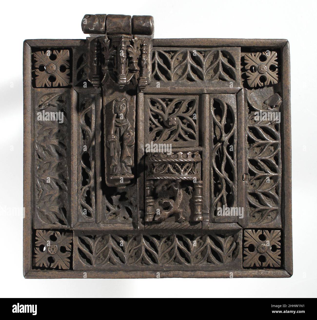 Lock 15th–16th century European The decoration of Gothic iron locks and ...