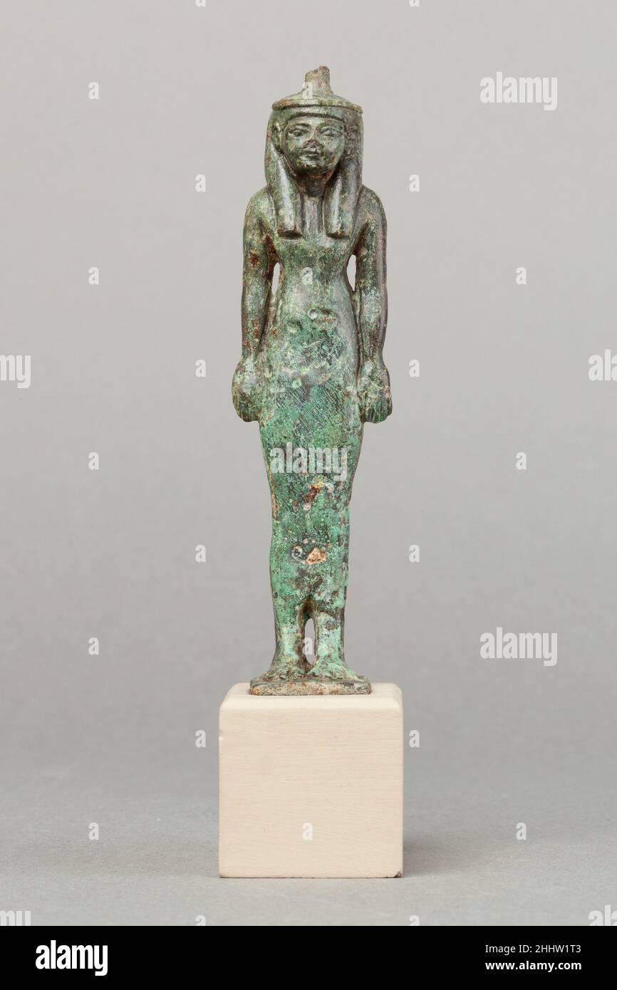 Maat? 664–30 B.C. Late Period–Ptolemaic Period This statuette may ...