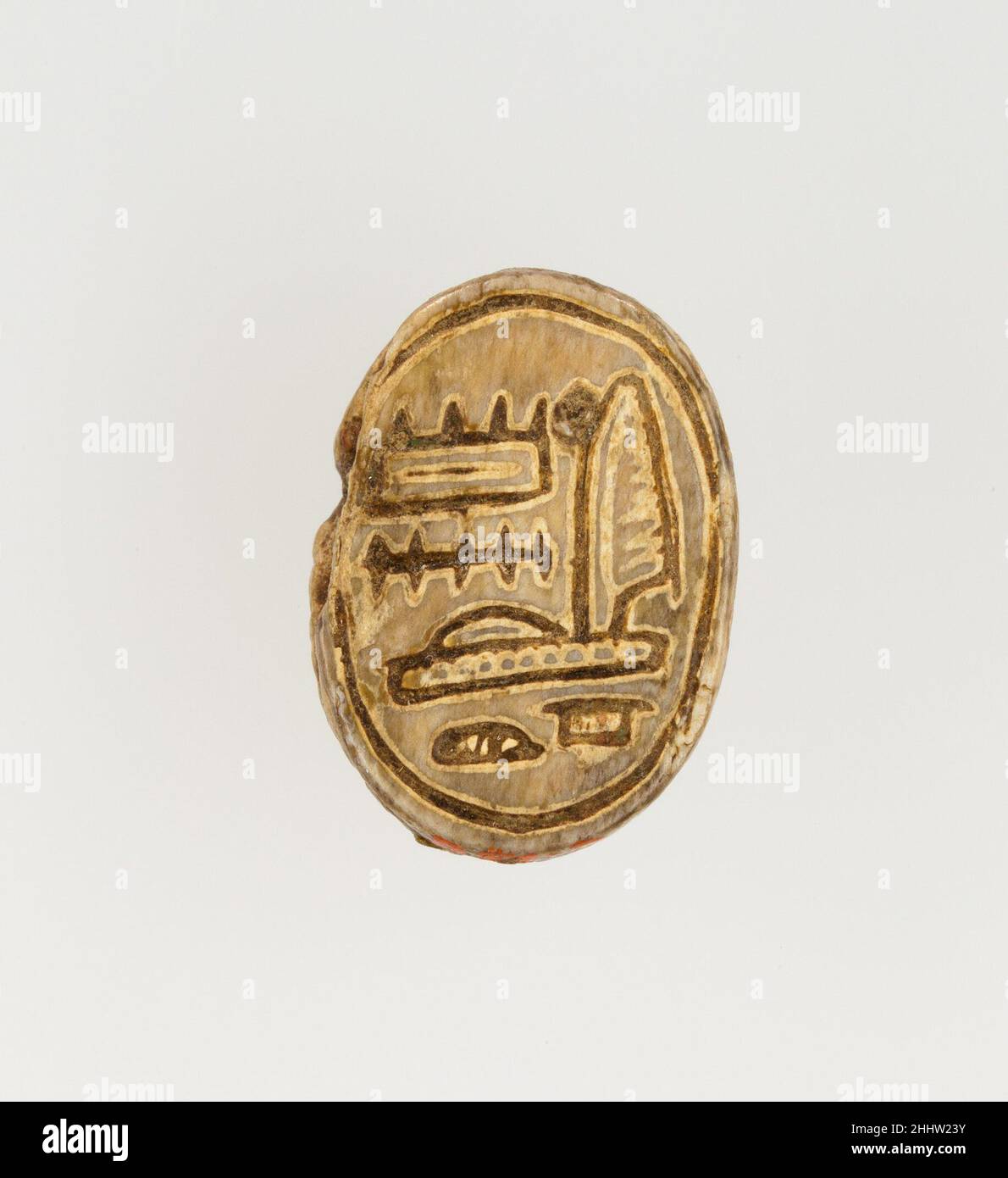 Scarab Inscribed with the Name Amenhotep ca. 1525–1504 B.C. New Kingdom ...