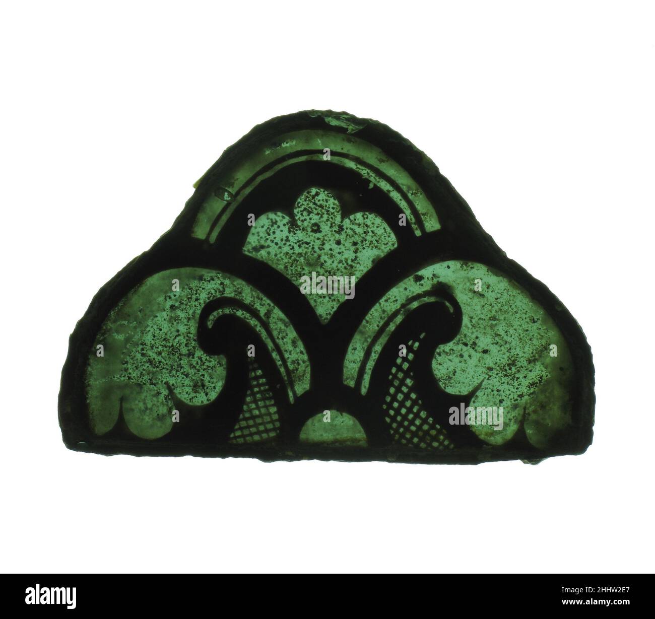 Glass Fragment 12th–14th century French. Glass Fragment. French. 12th ...