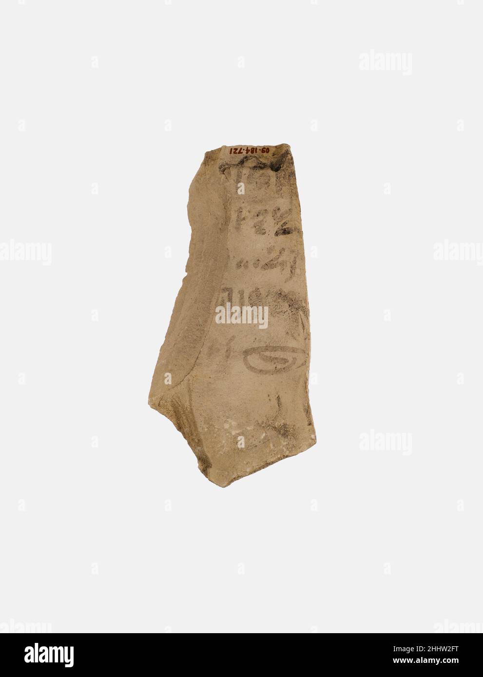 Hieratic ostracon ca 1186–1070 B.C. New Kingdom, Ramesside Ostraca ...