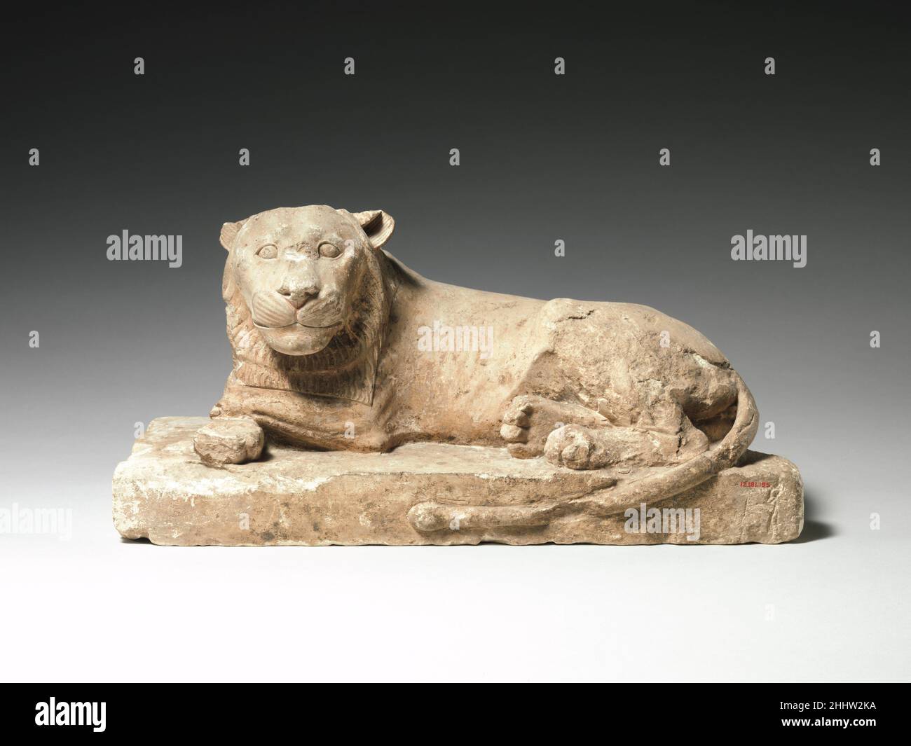 Reclining lion 332 B.C.–A.D. 364 Ptolemaic or Roman Period This lion is ...