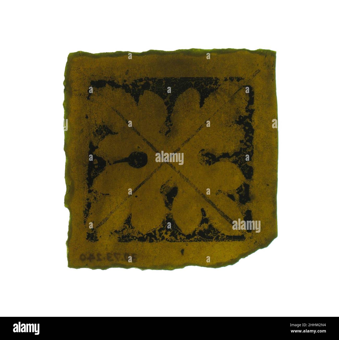 Glass Fragment 14th century European. Glass Fragment. European. 14th ...