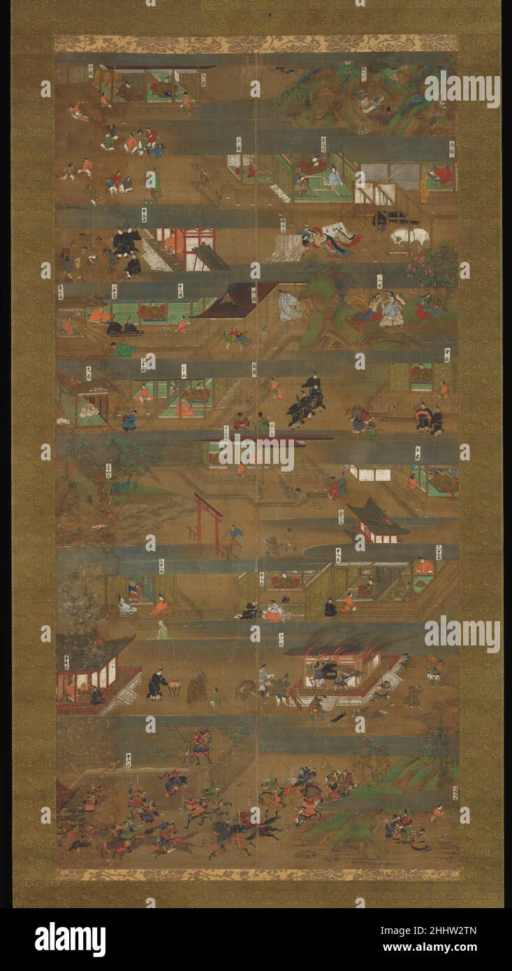 Illustrated Biography of Prince Shōtoku (Shōtoku Taishi e-den) 14th ...