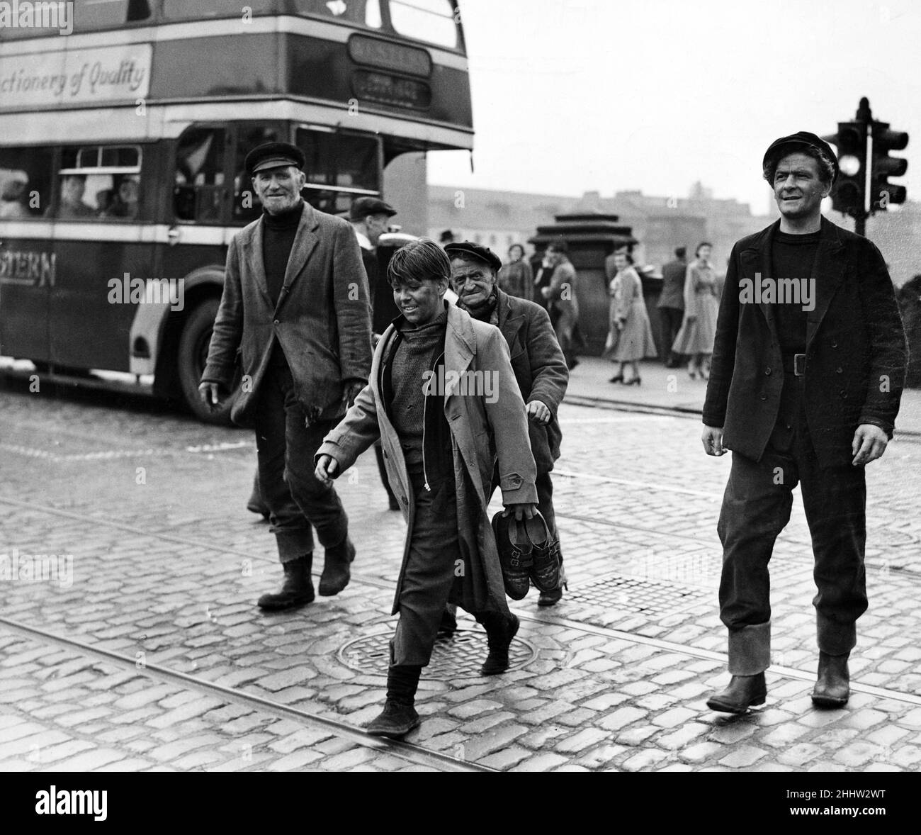 From left to right, Alex Mackenzie, Tommy Kearins, Abe Barker and Jimmy ...