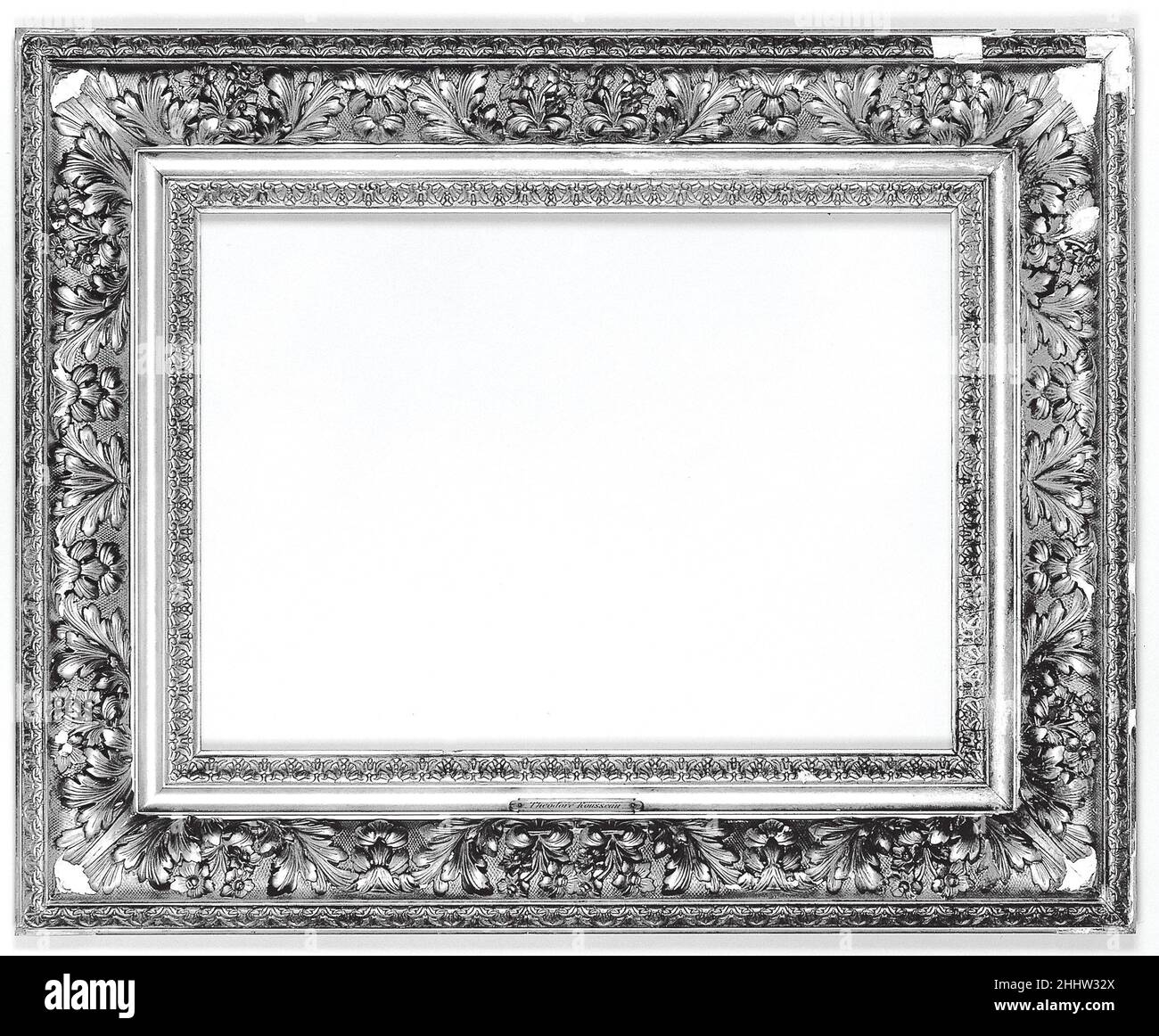 Barbizon frame 1850–70 (style Louis XIII) French. Barbizon frame ...