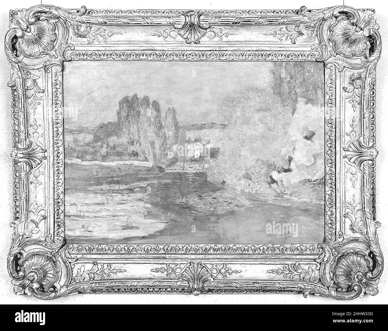Hollow frame 1845–55, style ca. 1755 French. Hollow frame. French. 1845 ...