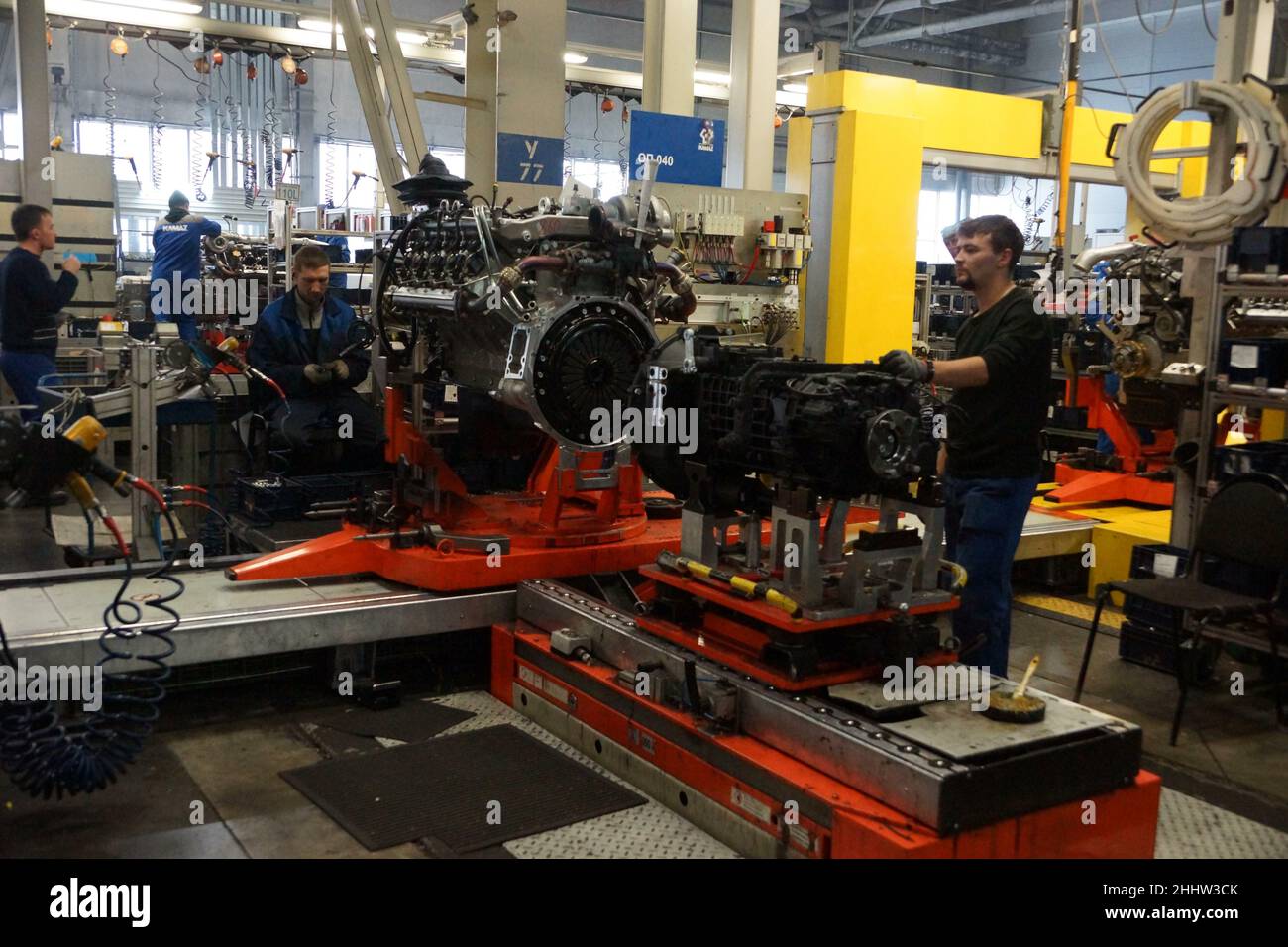 2022 Tatarstan; Naberezhnye Chelny, KamAZ plant Stock Photo - Alamy