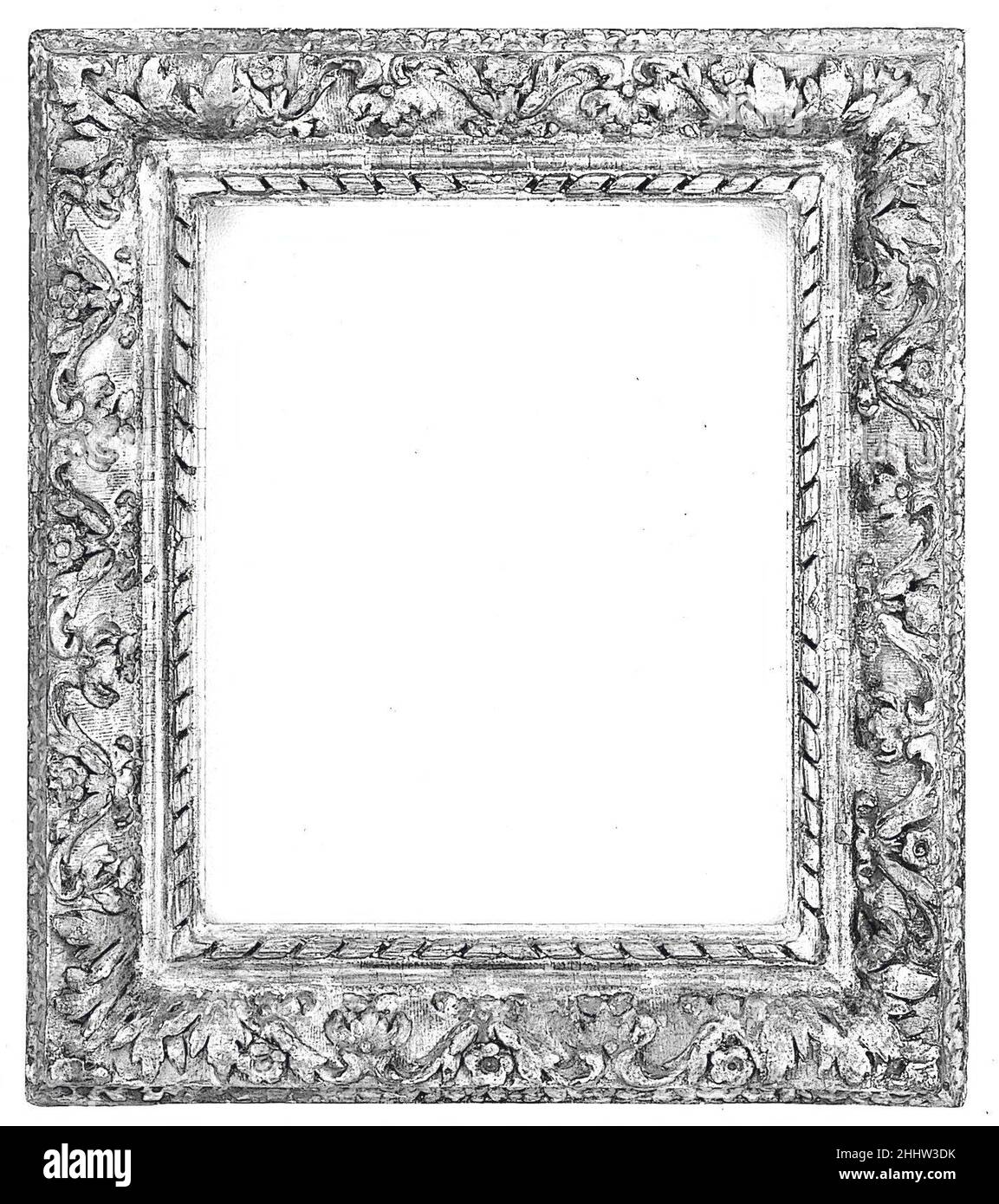 Italian painting border hi-res stock photography and images - Alamy