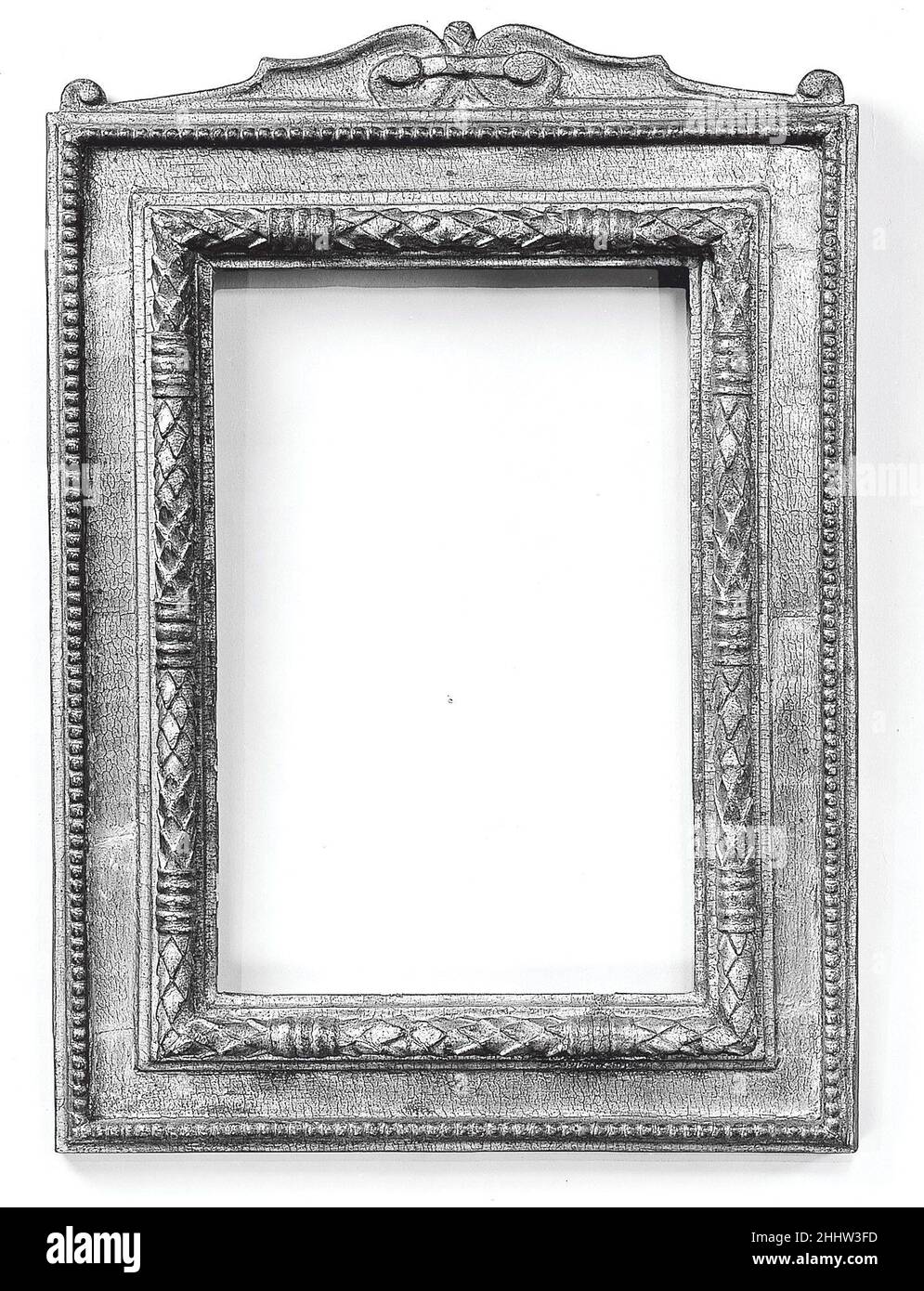 Reverse cassetta mirror frame ca. 1950 (style 17th century) Southern ...