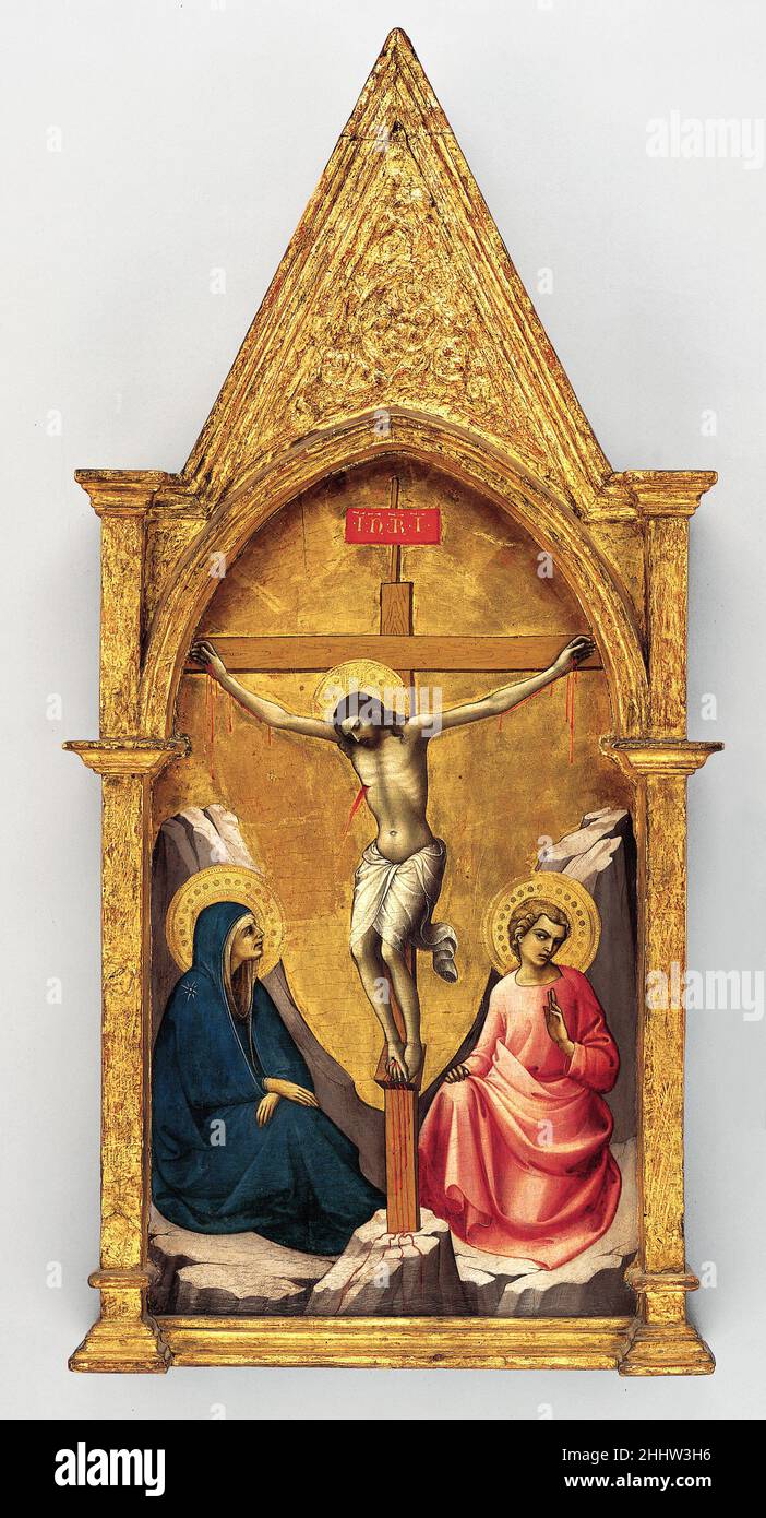 Tabernacle frame ca. 1404 Florentine The regilding on the frame engaged ...