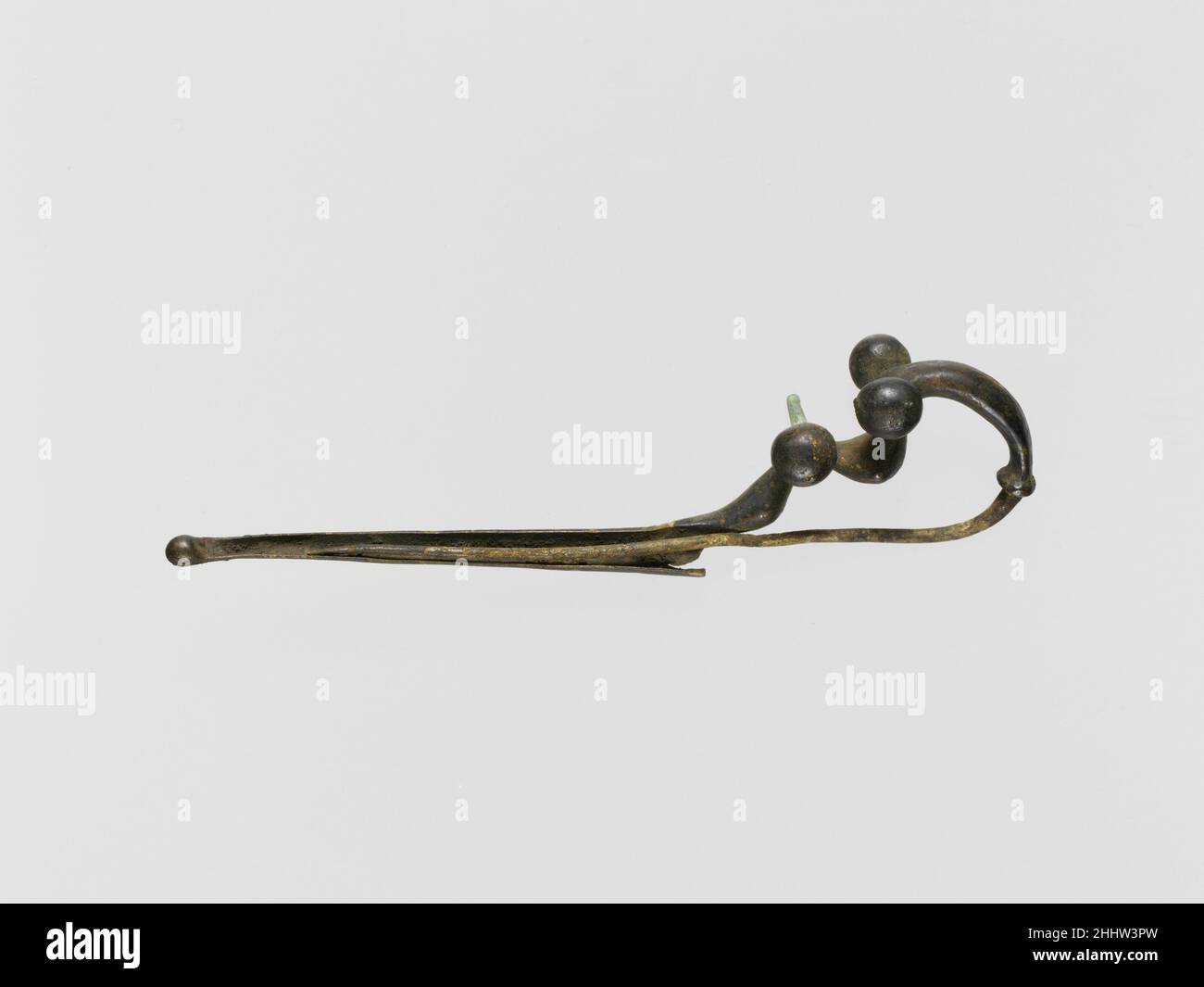 Bronze dragon-type fibula (safety pin) ca. 700–650 B.C. Etruscan The ...