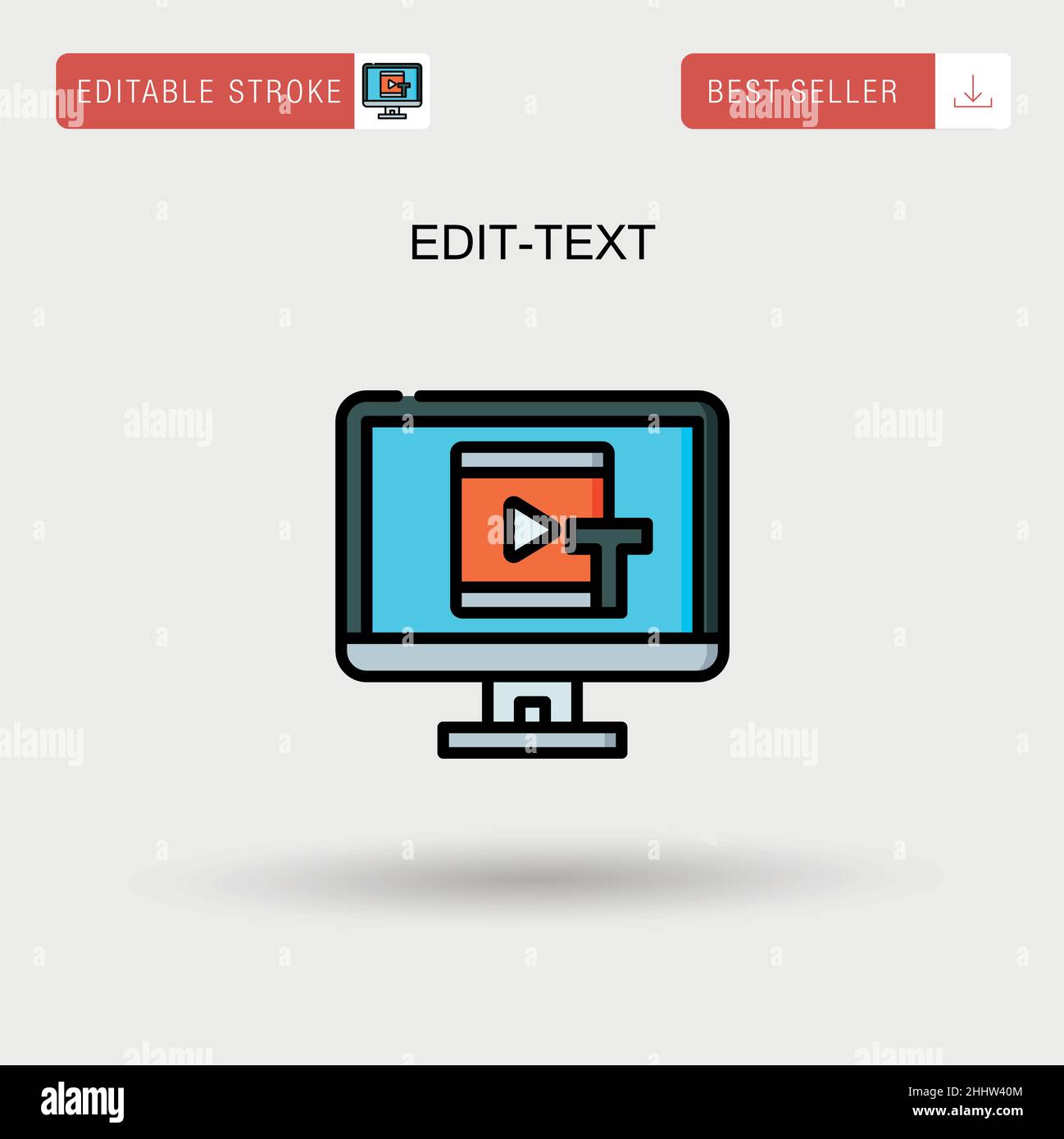 Editable font text hi-res stock photography and images - Alamy