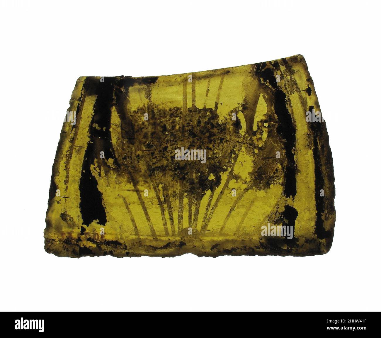 Glass Fragment 15th century (?) European. Glass Fragment. European ...