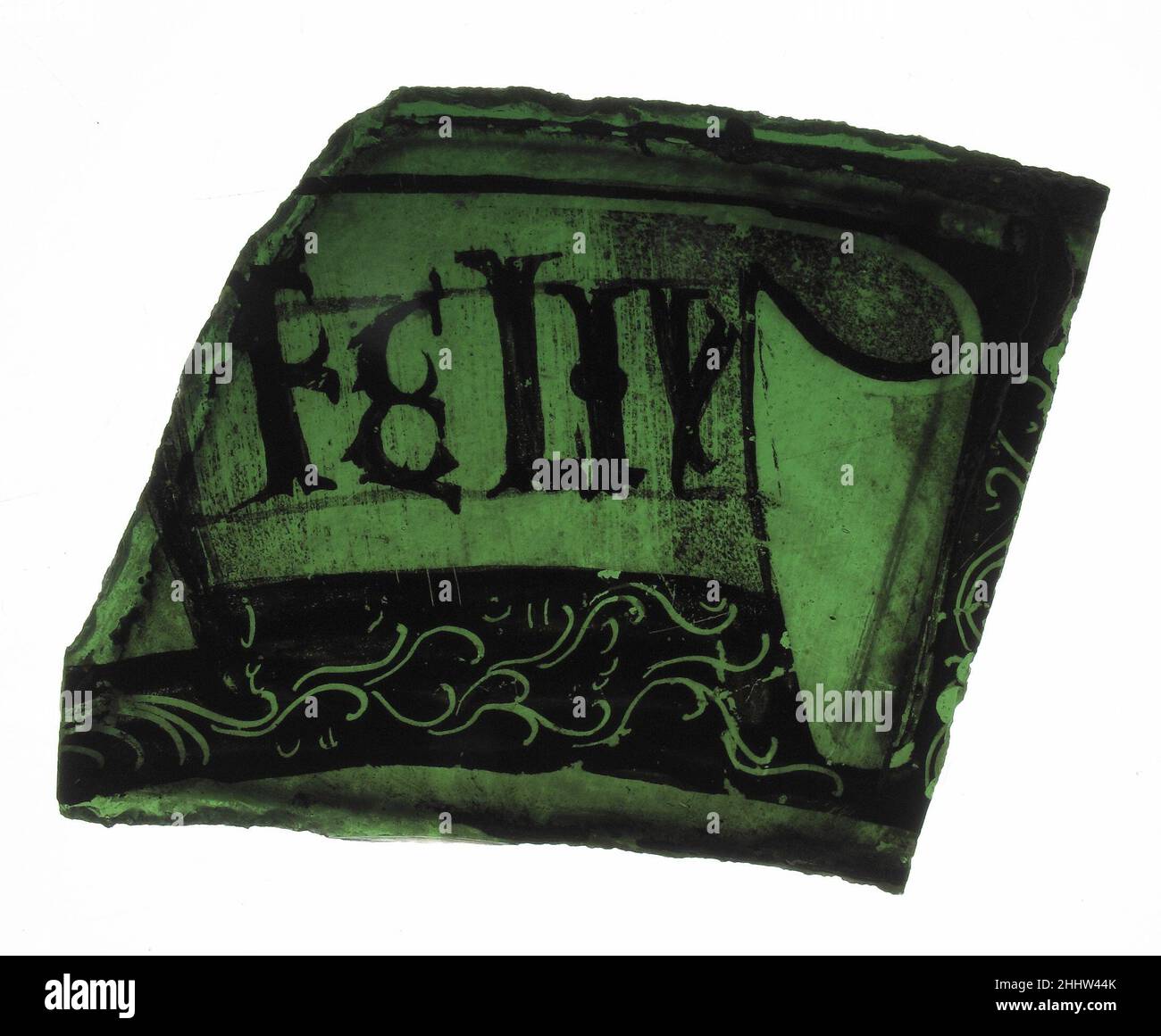 Glass Fragment 15th century European. Glass Fragment. European. 15th ...