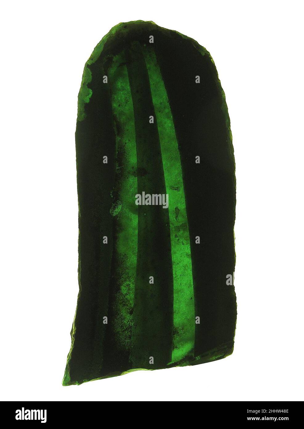 Glass Fragment 14th century (?) European. Glass Fragment. European ...