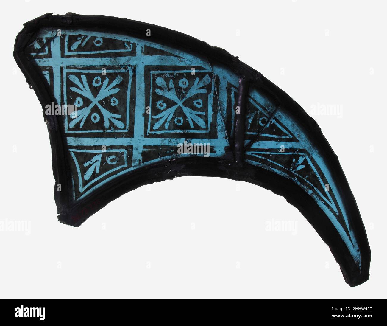 Glass Fragment 13th–14th century European. Glass Fragment. European ...