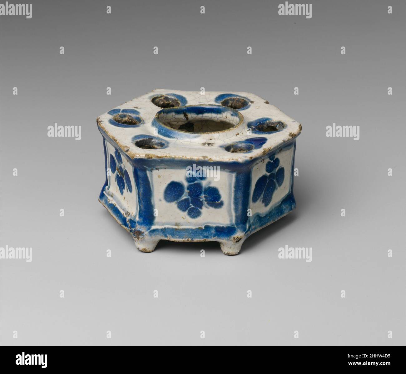 Inkwell ca. 1750 Mexican. Inkwell 4424 Stock Photo - Alamy