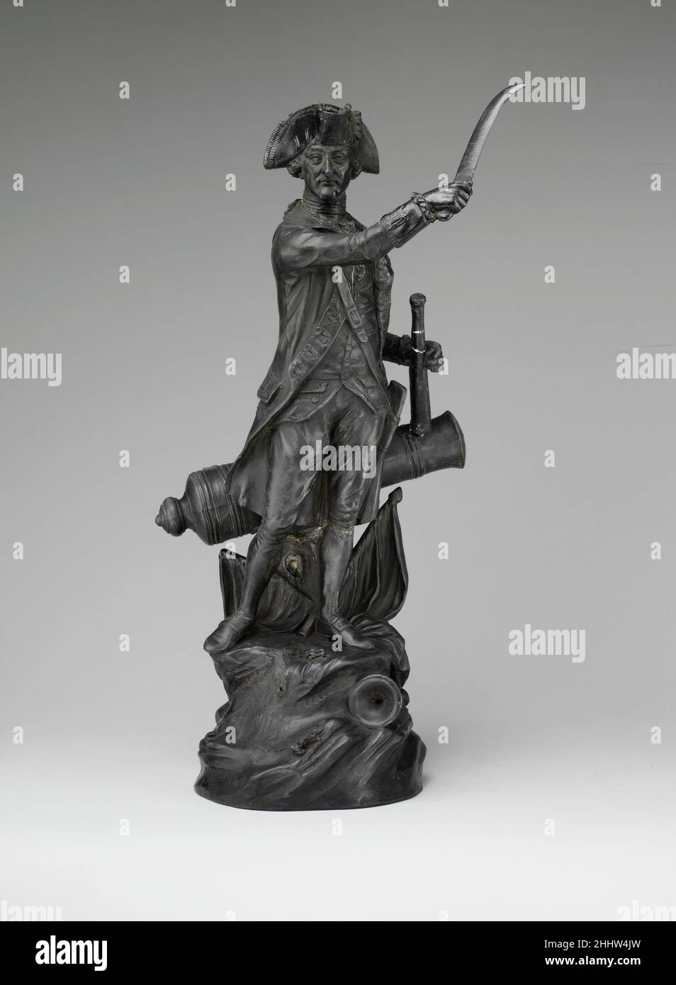 Figure of Admiral Samuel Hood ca. 1785 Pierre Stephan French. Figure of ...
