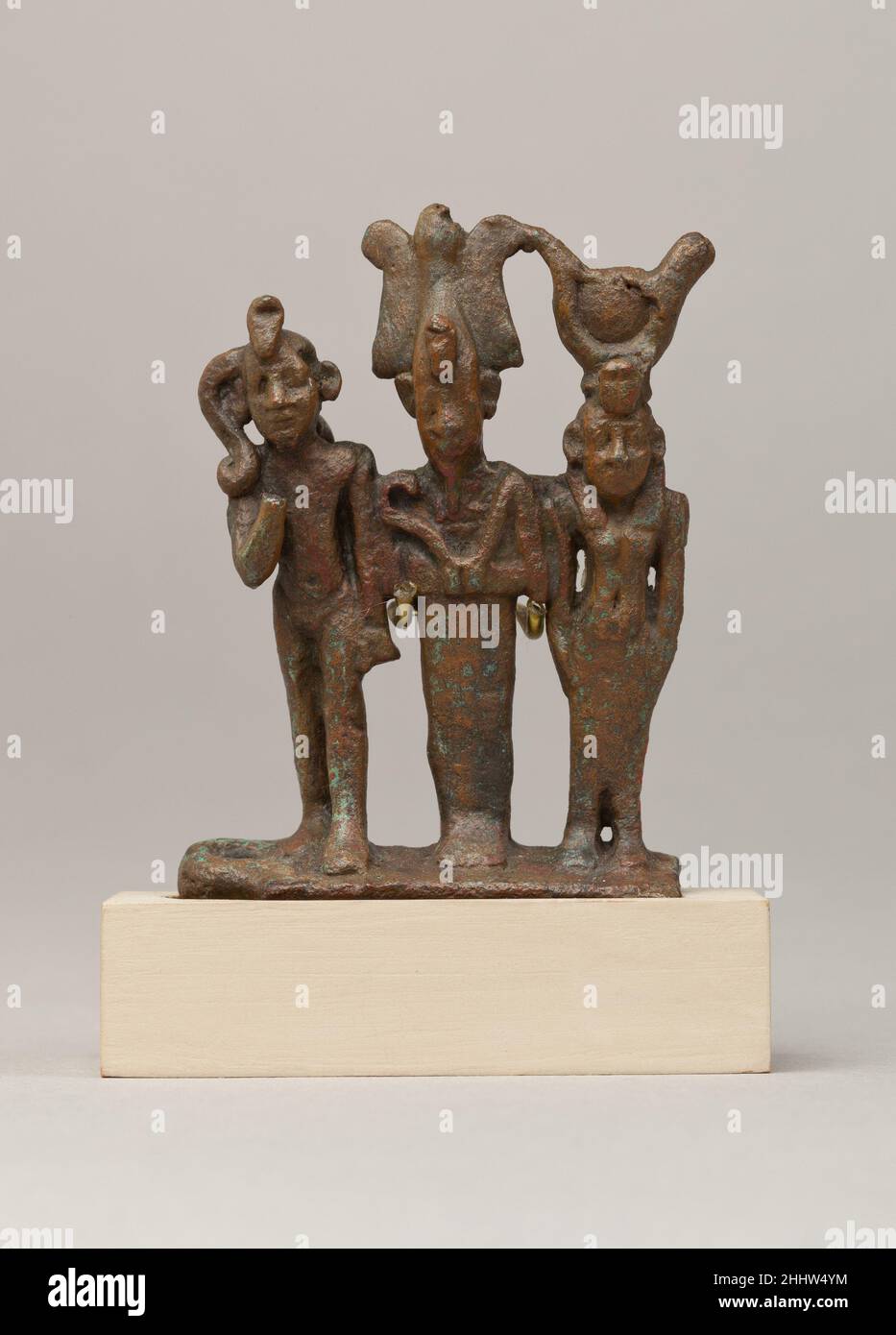 Isis, Osiris and Horus triad 664–30 B.C. Late Period–Ptolemaic Period ...