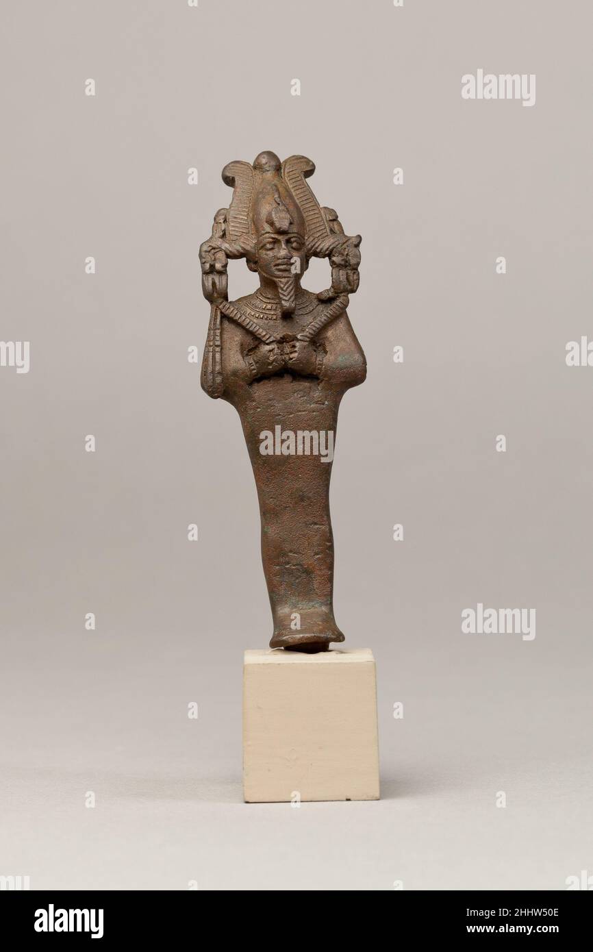 Osiris 664–30 BC Late Period–Ptolemaic Period Osiris, foremost of the ...