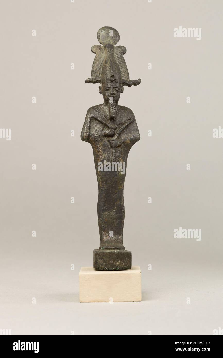Osiris 664–30 B.C. Late Period–Ptolemaic Period Osiris, foremost of the ...