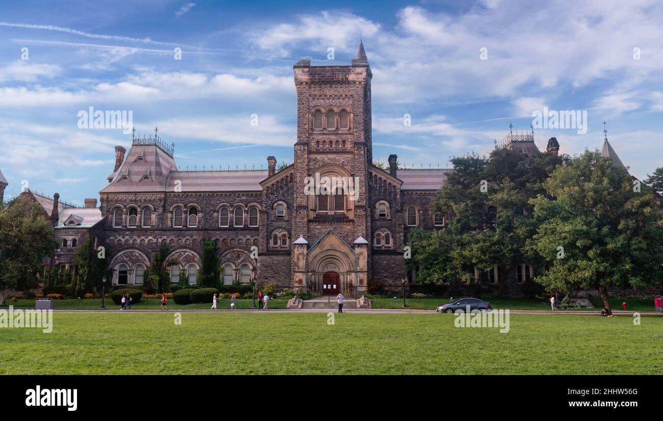Toronto, Canada - 08 19 2018: Historic Hart House building of the ...