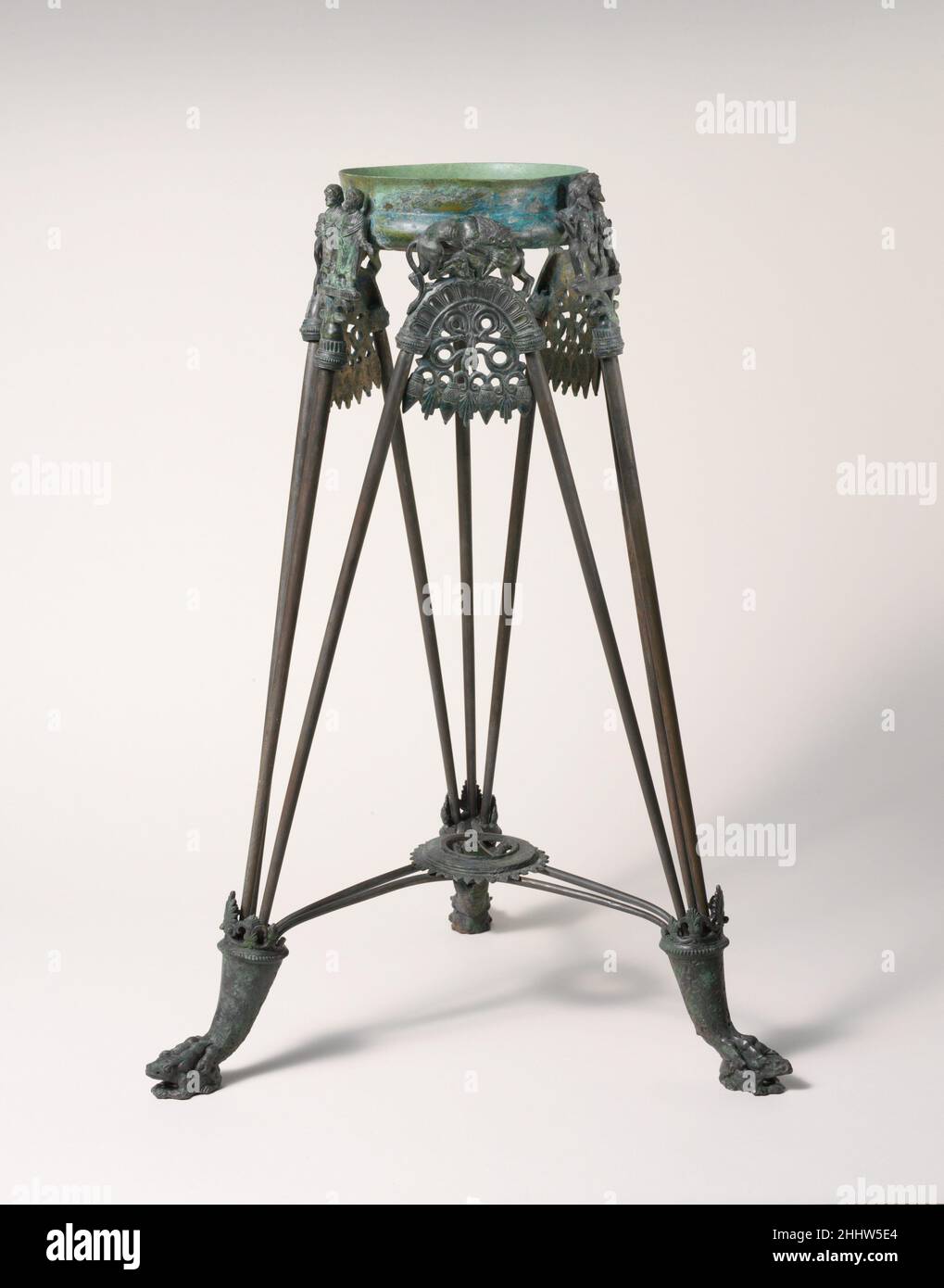 Bronze tripod ca. 525–500 B.C. Etruscan The city of Vulci was famous in ...